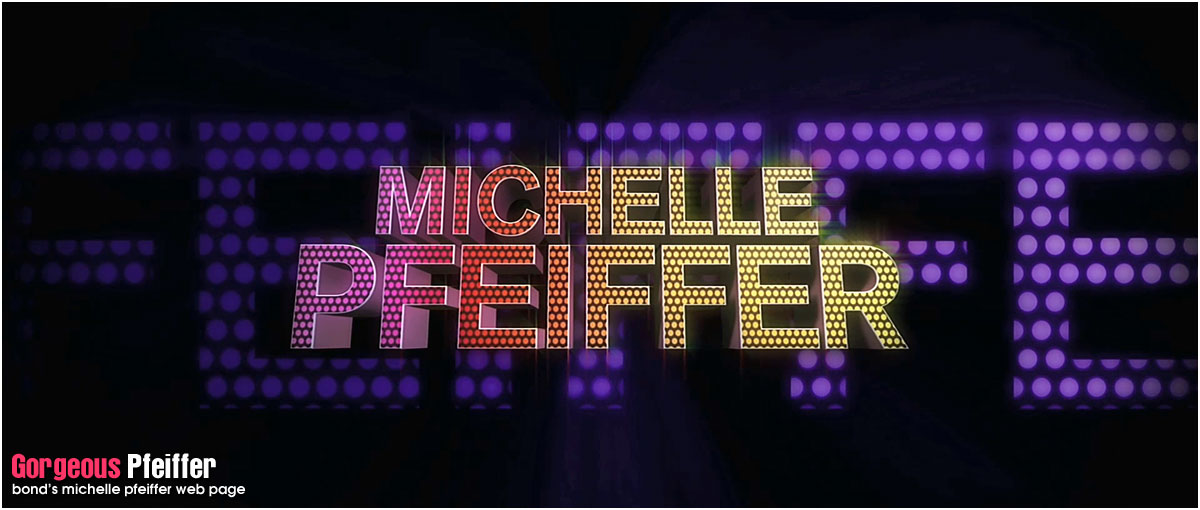 Gorgeous Pfeiffer -- Hairspray"