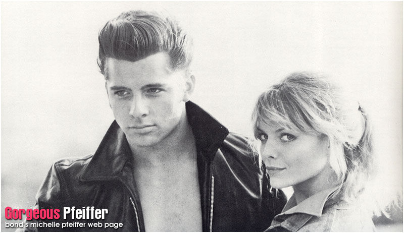 bond's michelle pfeiffer web page ''Grease 2''