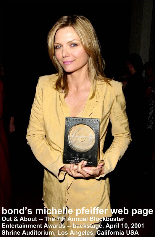 Gorgeous Pfeiffer -- bond's michelle pfeiffer web page