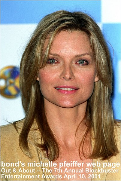 Gorgeous Pfeiffer -- bond's michelle pfeiffer web page